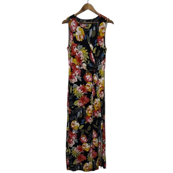 Kate & Mallory | Dresses | Kate Mallory Floral Maxi Dress With Side ...